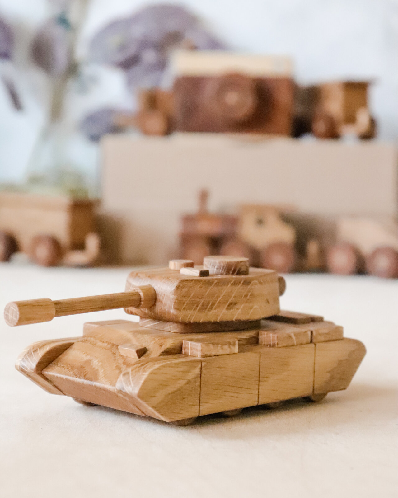Wood Toy Tank Sonpra Baby Wooden Toys Antique Handicraft Tank Steam